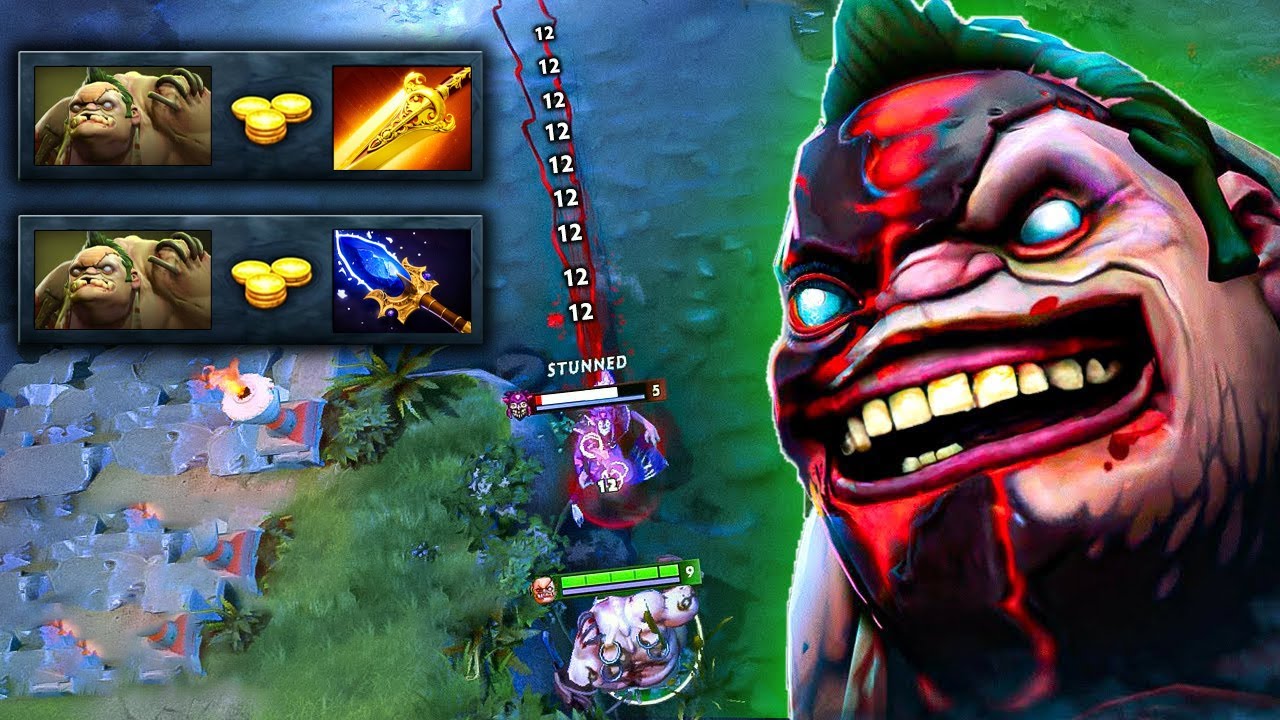 Mega Burn Damage Pudge🔥🔥31 Kills Radiance + Scepter Rampage Boss🔥🔥 ...