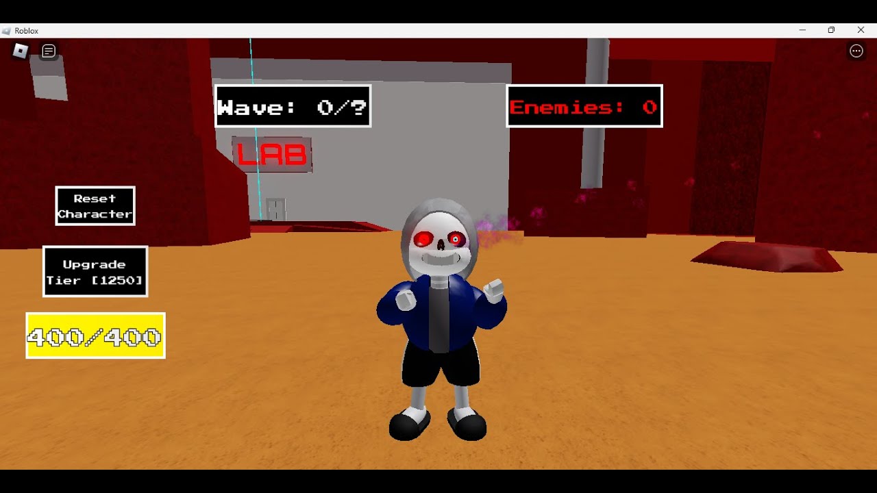 (Updated version) Showcasing 3DBB Dust Sans Gamepass in (UT Soul OPs ...