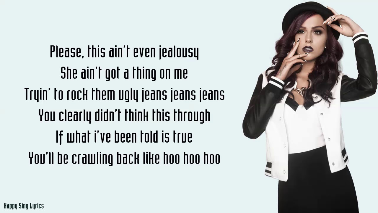WANT U BACK - CHER LLOYD (Lyrics) - YouTube