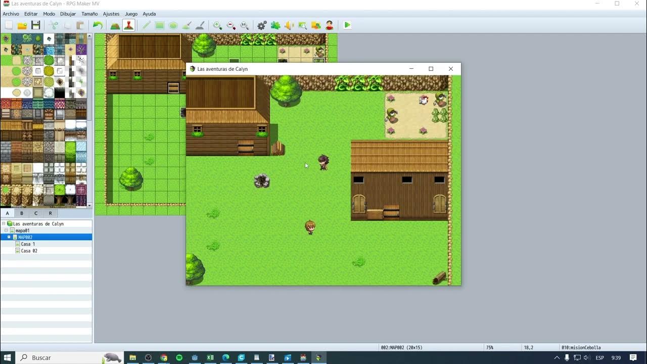 05 Tutoriales RPG MAKER Crear mision, variables y base de datos - YouTube