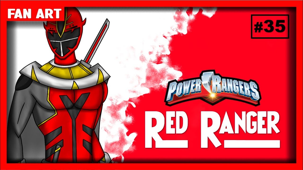 Ibispaint - SUPREME RANGERS - Character #35 (Fan art inspired by Power Rangers) - YouTube