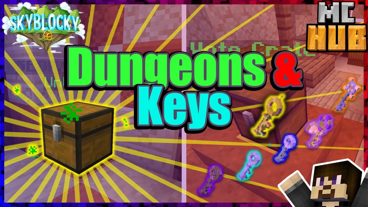 Dungeons and Keys STREAMING SESSION on Skyblock Sun - Skyblocky / MCHub ...