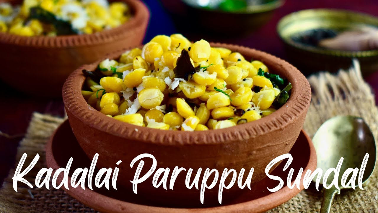 Kadalai Paruppu Sundal - Channa Dal Sundal recipe | Navaratri Golu ...