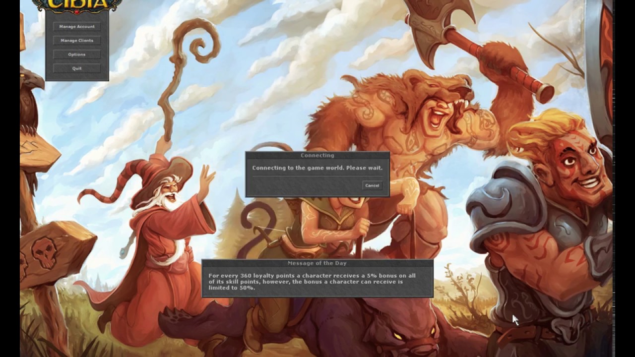 How to Download new tibia 11 and how add hotkey option - YouTube