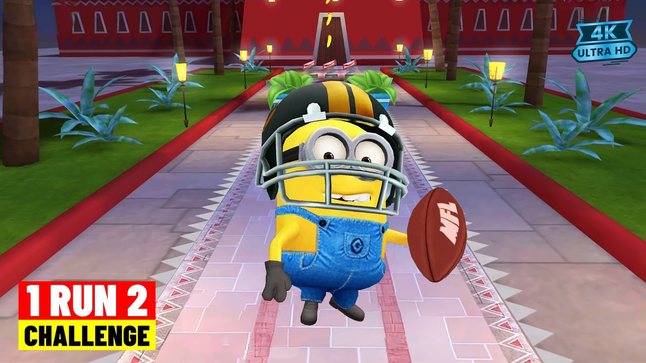 Minion rush 1 run 2 Challenge at Eduardo's House with Golden Ticket ...