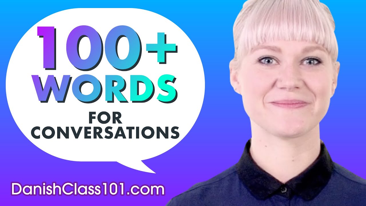 Learn Over 100 Danish Words for Daily Conversation! - YouTube