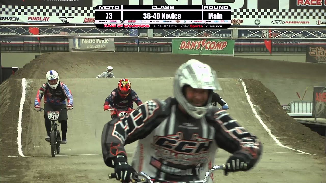 2015 USA BMX Race of Champions - 36-40 Novice - YouTube