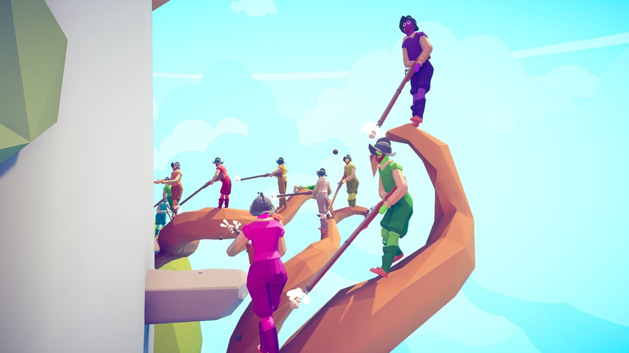 Standing at the roots of the BATTLE ROYALE tree 🌳🌳🌳 | Totally Accurate Battle Simulator TABS ...