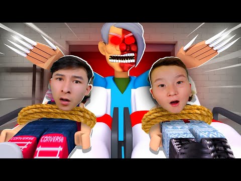 Robloxda Kasalxonadan Qochamiz! VAXSHIY DOKTOR?