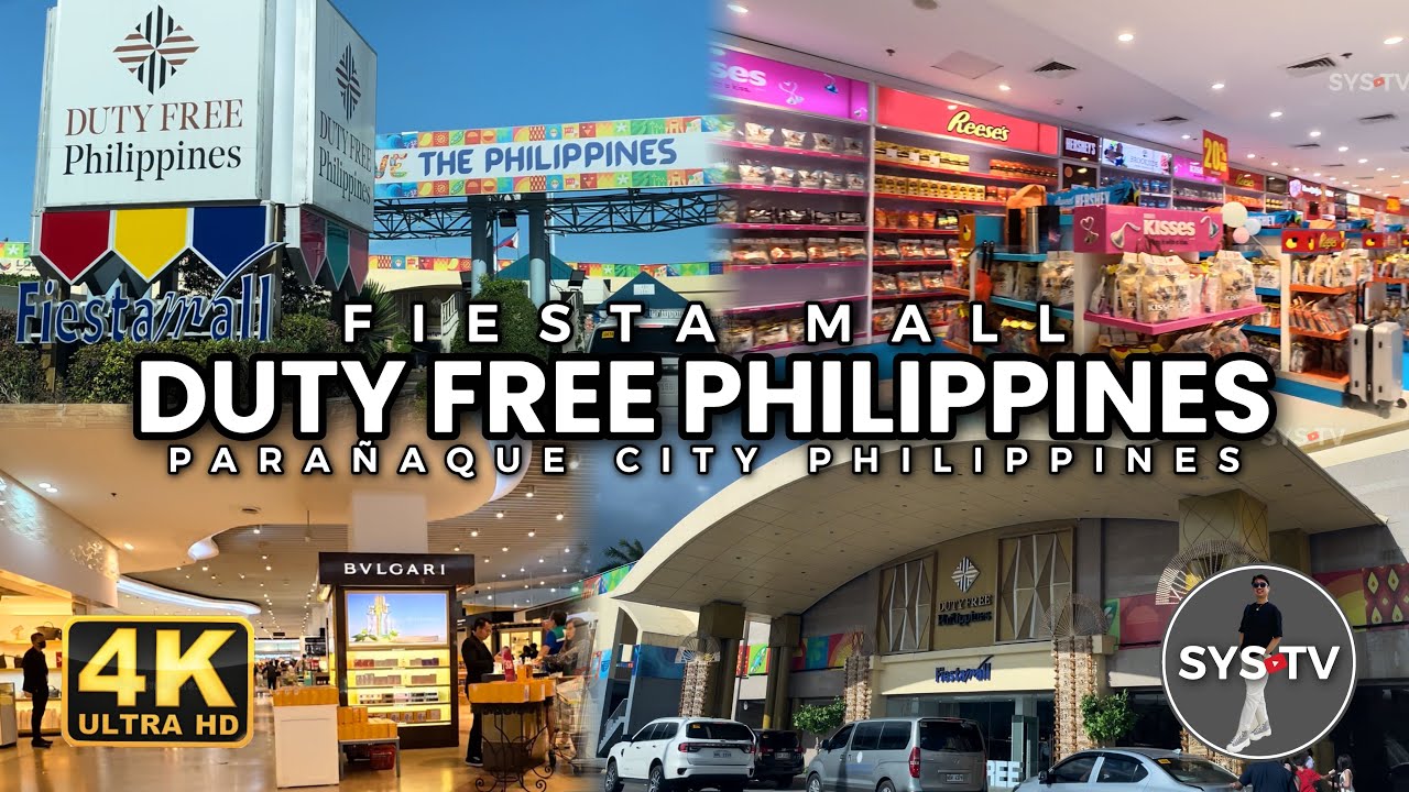 FIESTA MALL DUTY FREE PHILIPPINES Parañaque City Metro Manila - YouTube