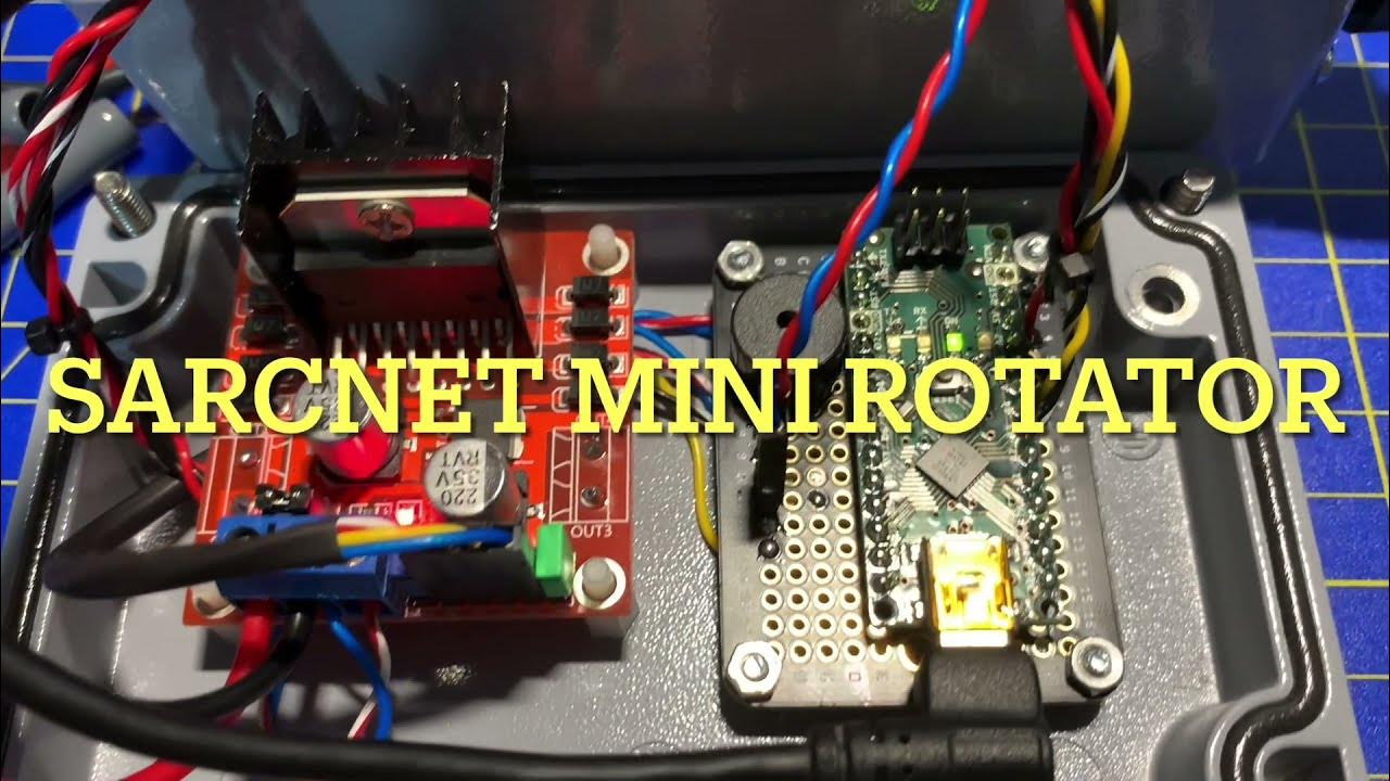 Sarcnet Mini Rotator M0BOY - YouTube