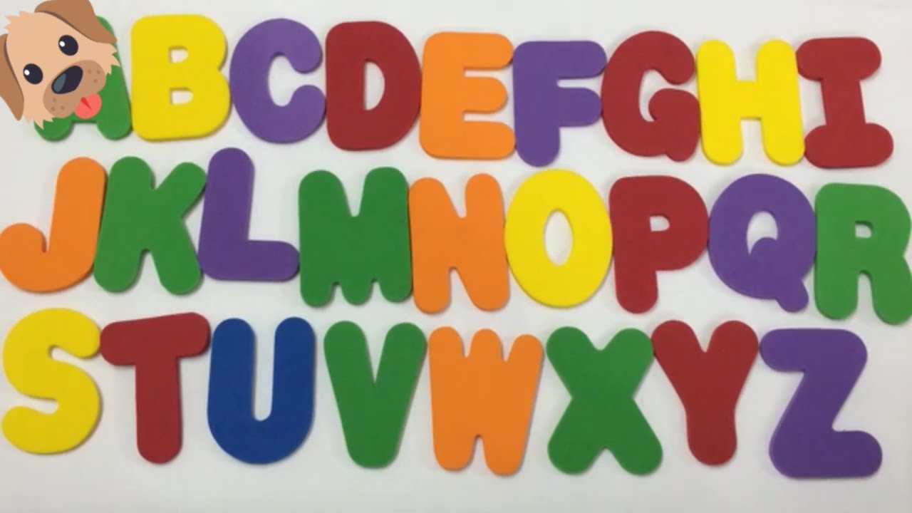 Learn alphabets, numbers with colorful soft squishy foam, count 1-2-3 ...