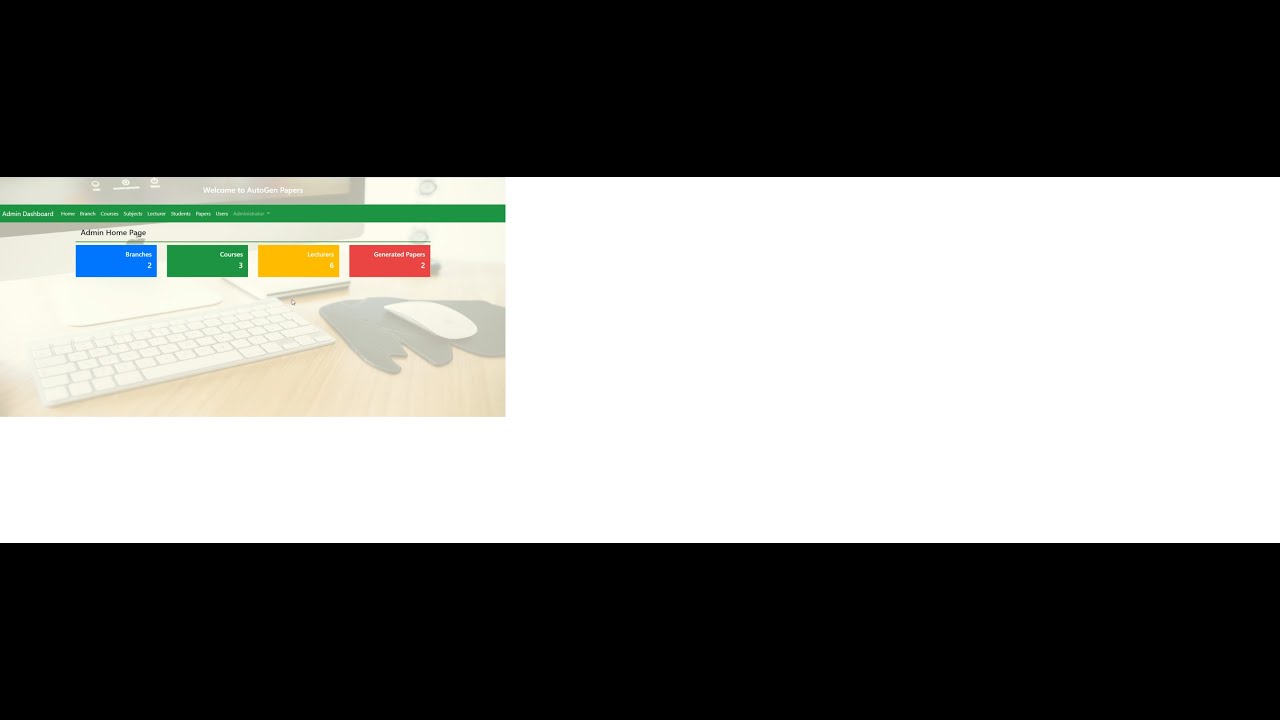 Automatic Question Paper Generator Project in ASP NET - YouTube
