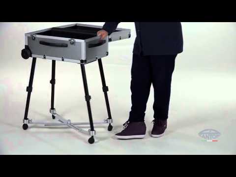 Sistema di ruote per valigia trucco - Video Guide - Cantoni