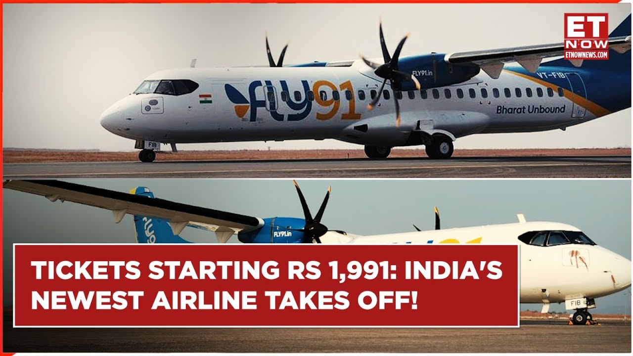 India's New Airline Fly91 Takes Off: Price, Routes, All You Need To ...