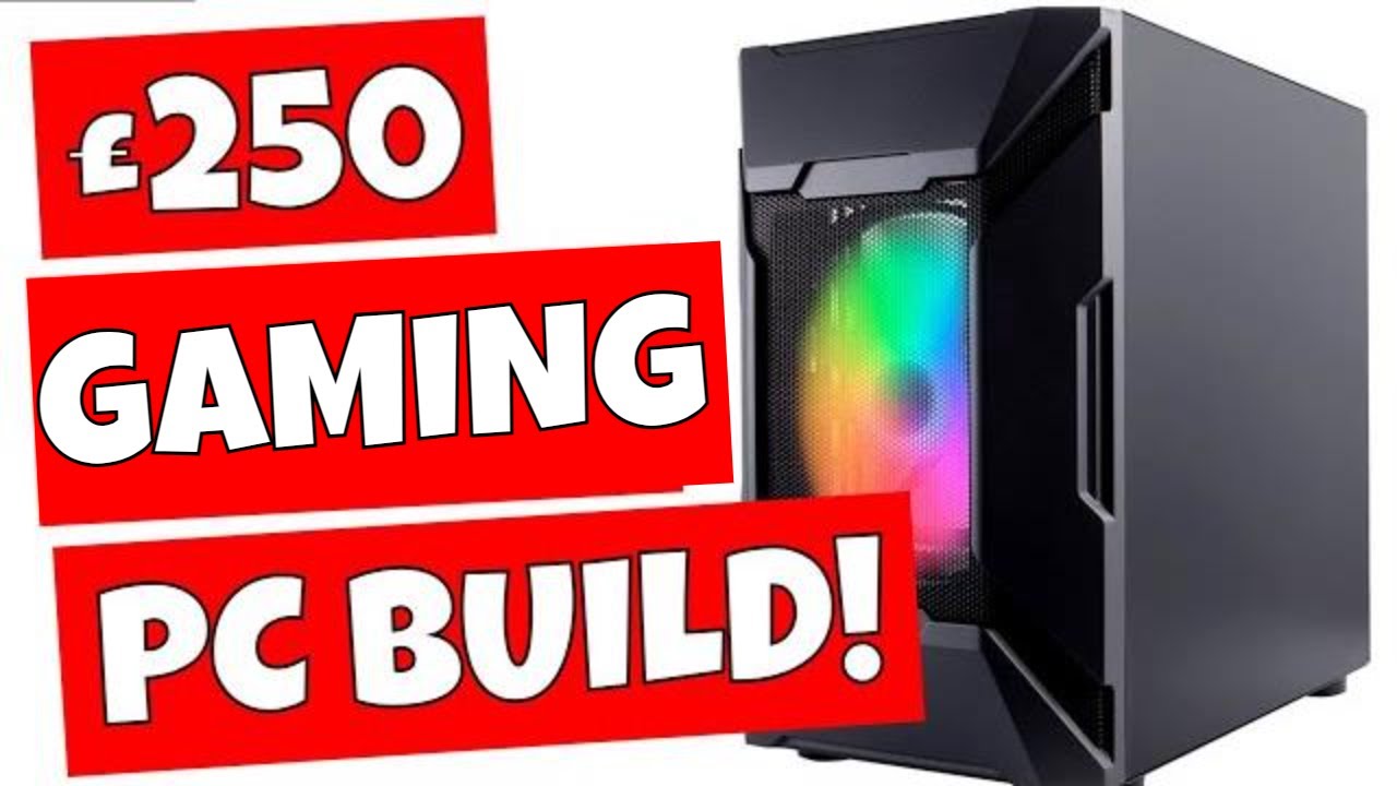 £250 Budget Office Light Gaming PC Build With AMD Athlon 3000G - YouTube