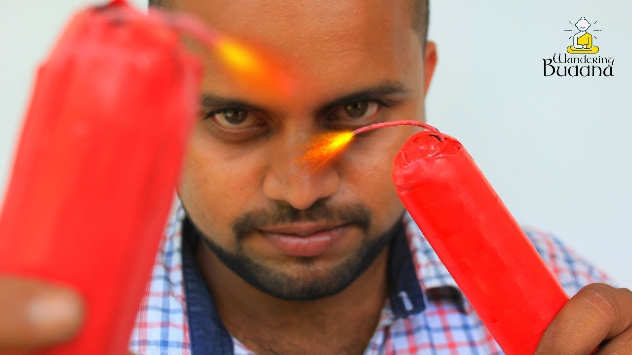 Dynamite Explosion | Dynamite Experiments | Diwali Cracker | Explosion ...