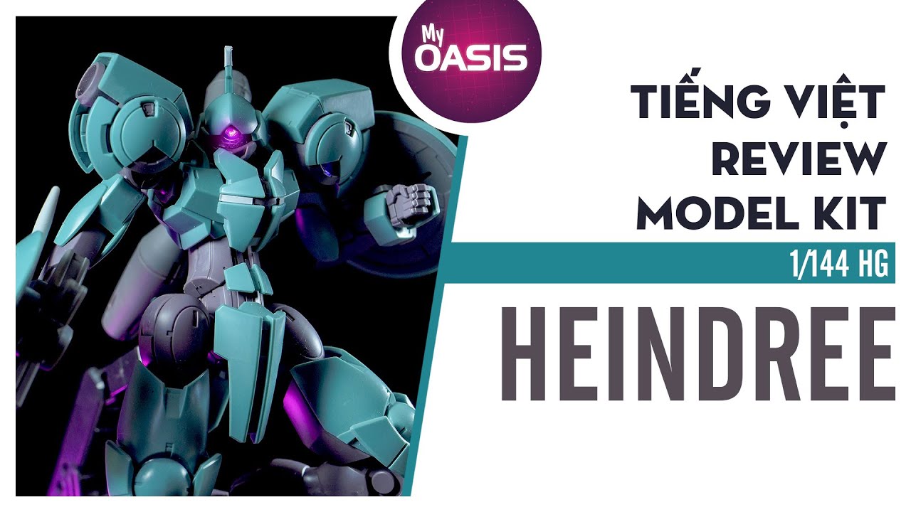 [Tiếng Việt] Review 1/144 HG Heindree (Mobile Suit Gundam: The Witch ...