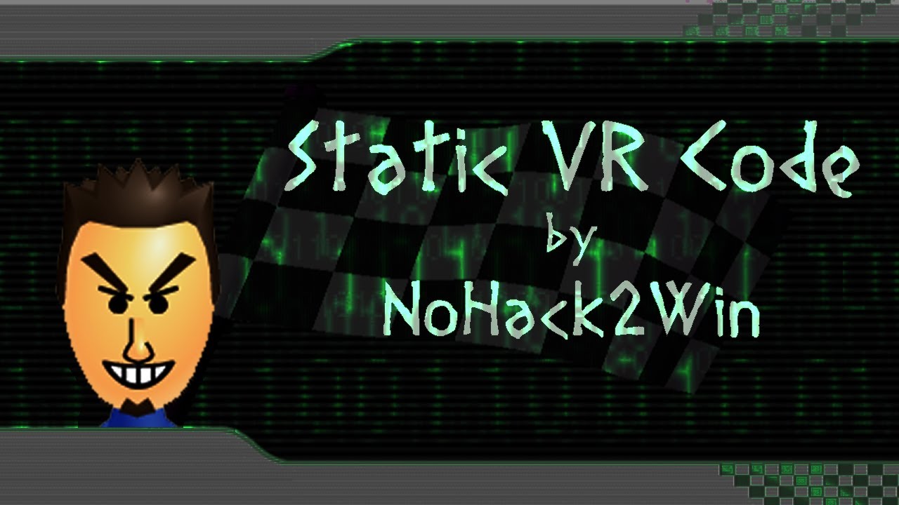 Mario Kart Wii - Static VR Code - YouTube
