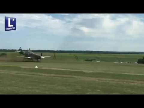 11/06/2017 - Spitfire - F-AZJS - Longuyon - Villette Airport (LFGS) - France - Plane crash