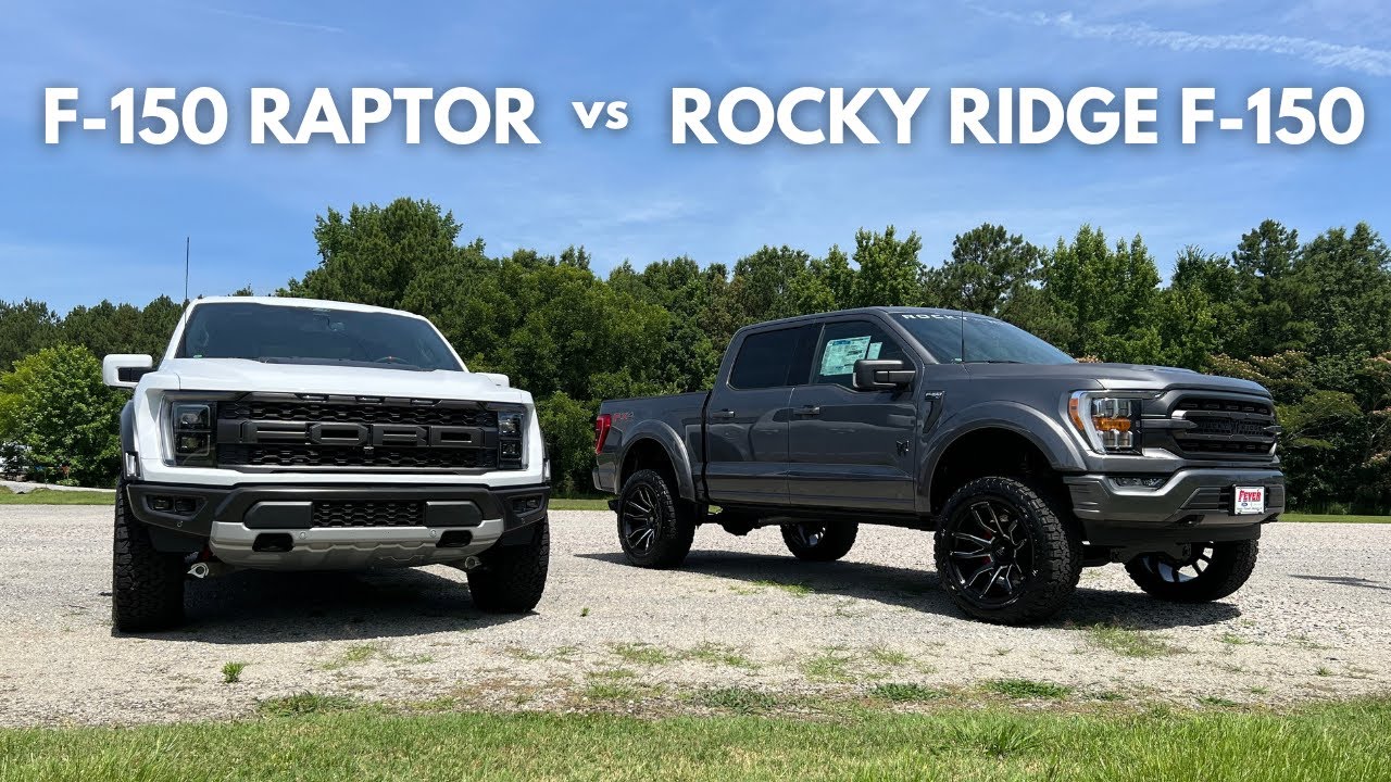 F-150 RAPTOR VS. ROCKY RIDGE F-150 - YouTube