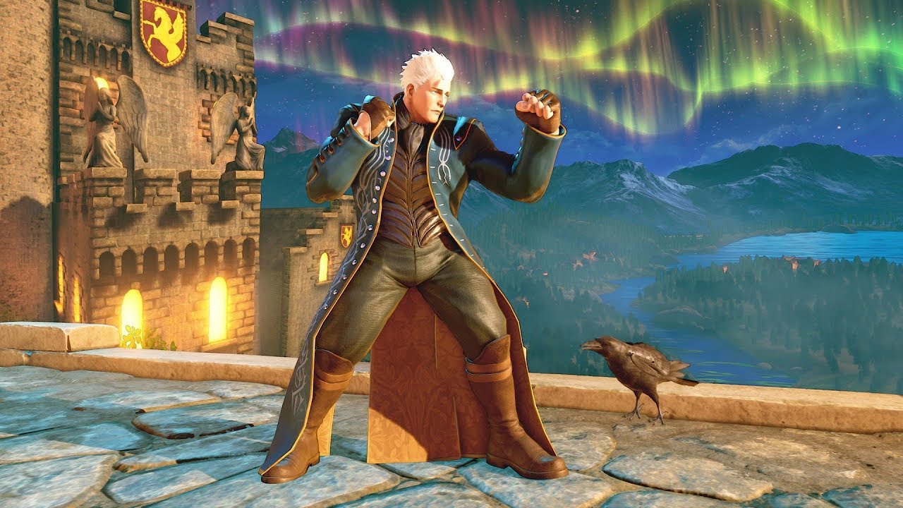 SFV: Cody Vergil crossover costume showcase All colors + alternate ...