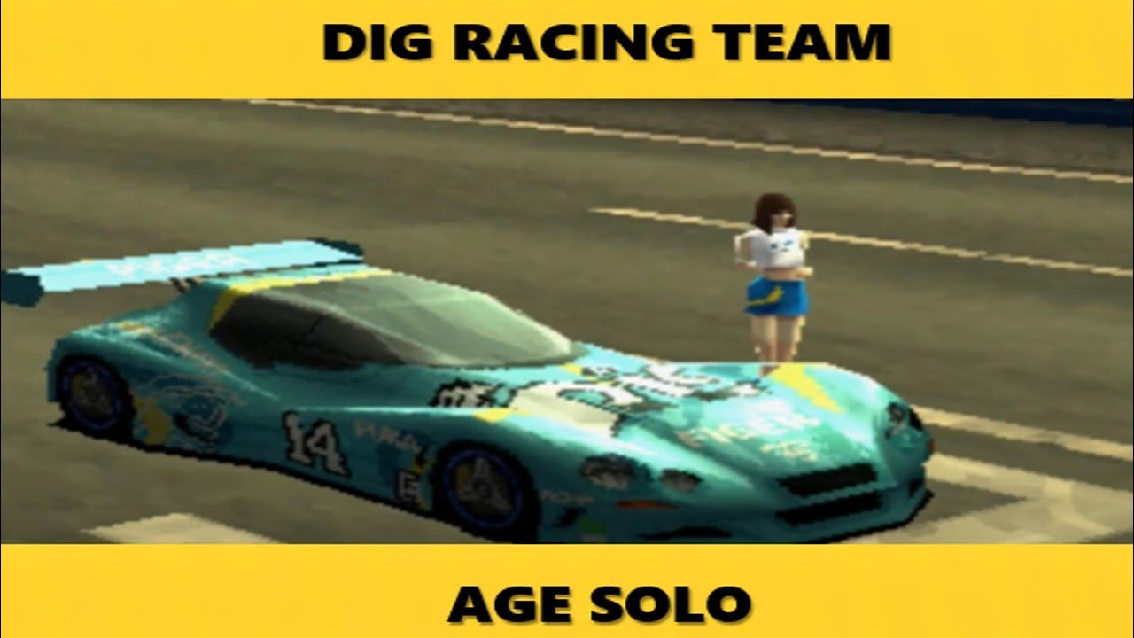 Dig Racing Team & Age Solo - Grand Prix - Ridge Racer Type 4 | PS1 ...