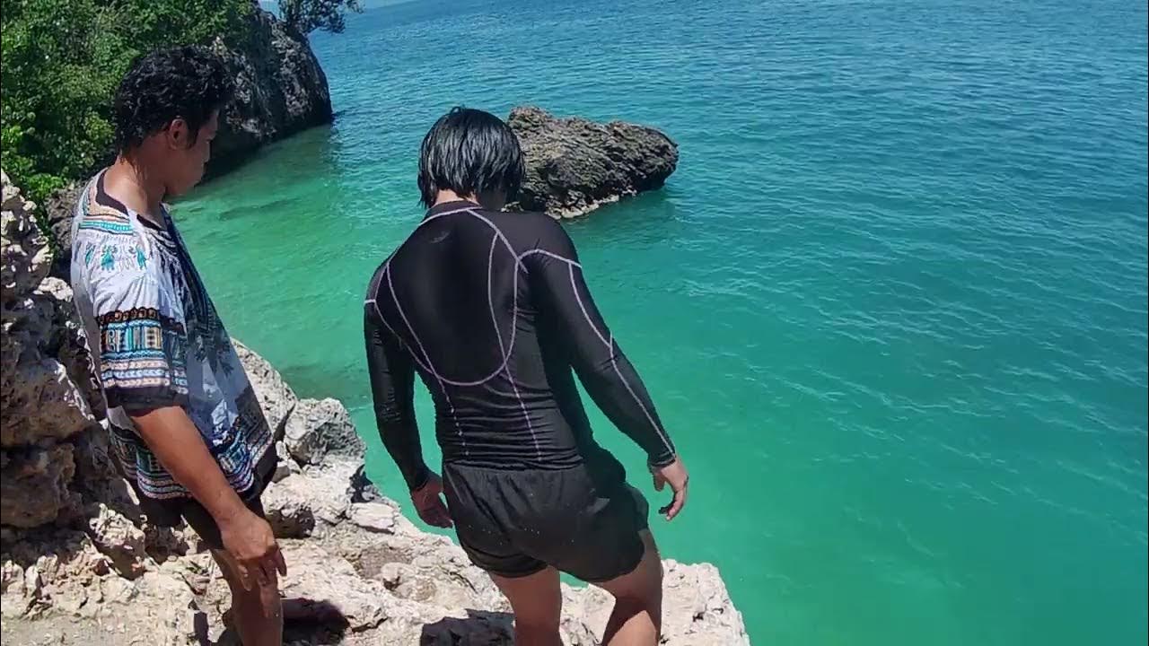 The Bosch Boys at Canibad beaches.. Cliff diving adventures @arieltindale7304 - YouTube