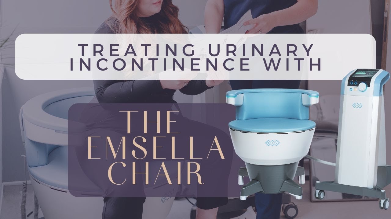Treating Urinary Incontinence with the Emsella Chair - YouTube