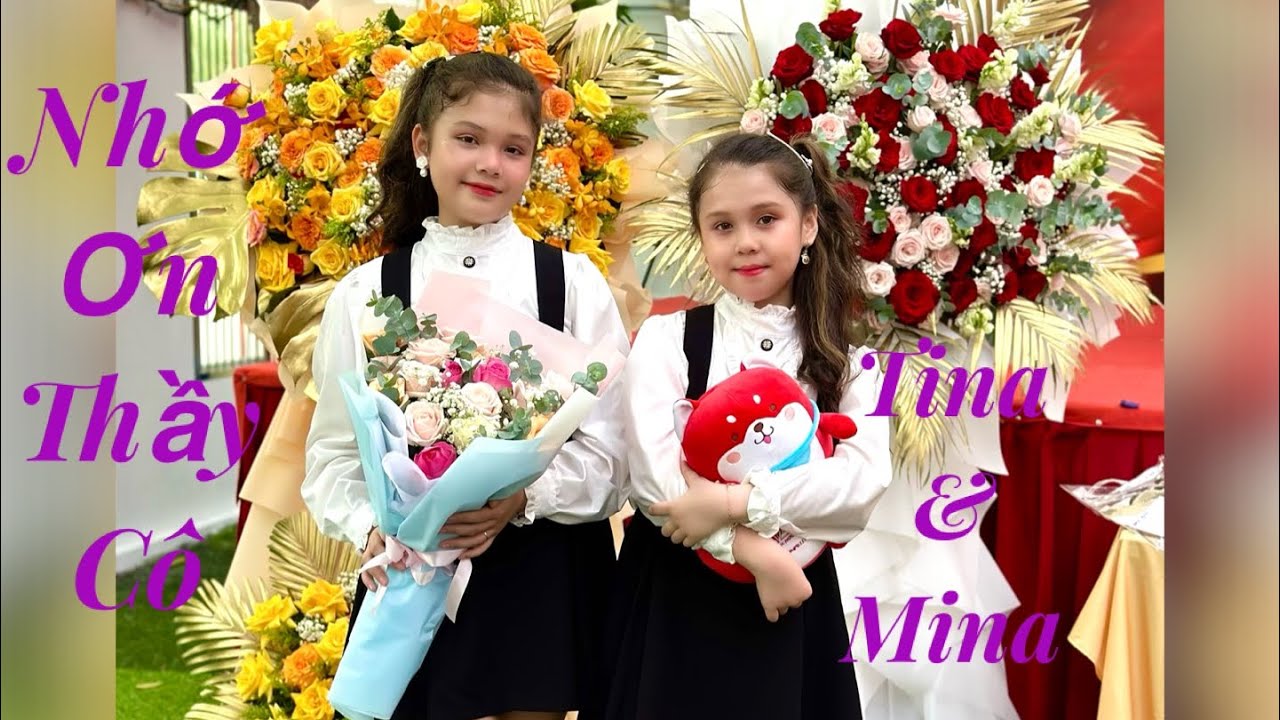 Nhớ Ơn Thầy Cô - Ruby School 20/11/23 - Tina & Mina - YouTube
