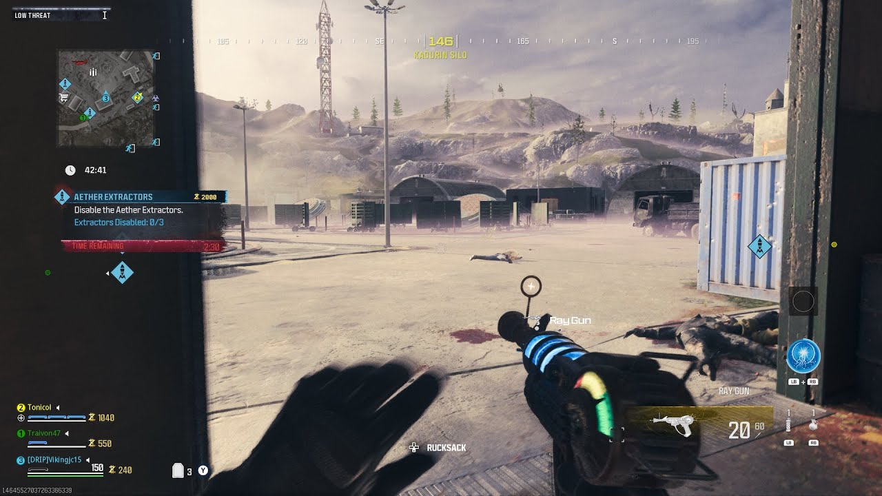 Call of Duty MWZ Ray Gun Gameplay - YouTube