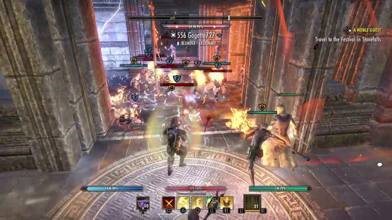 Eso debuff bubble - YouTube