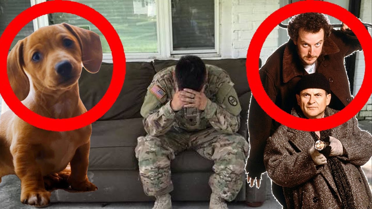 Hero Soldier Returns Home From Service To Find TERROR!!! - YouTube