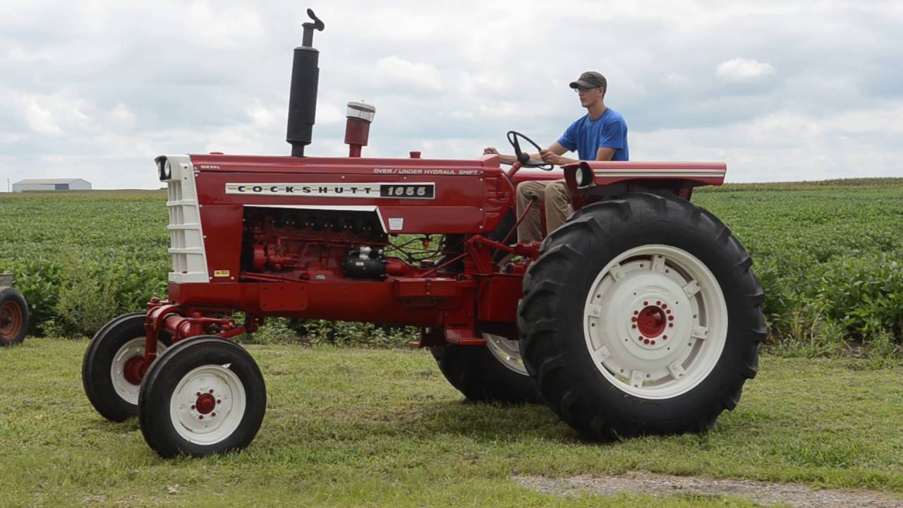 Cockshutt 1650 Diesel Row Crop - YouTube
