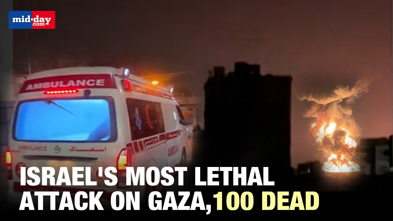 Israel unleashes brutal airstrikes on Gaza, 100 killed amid ceasefire ...