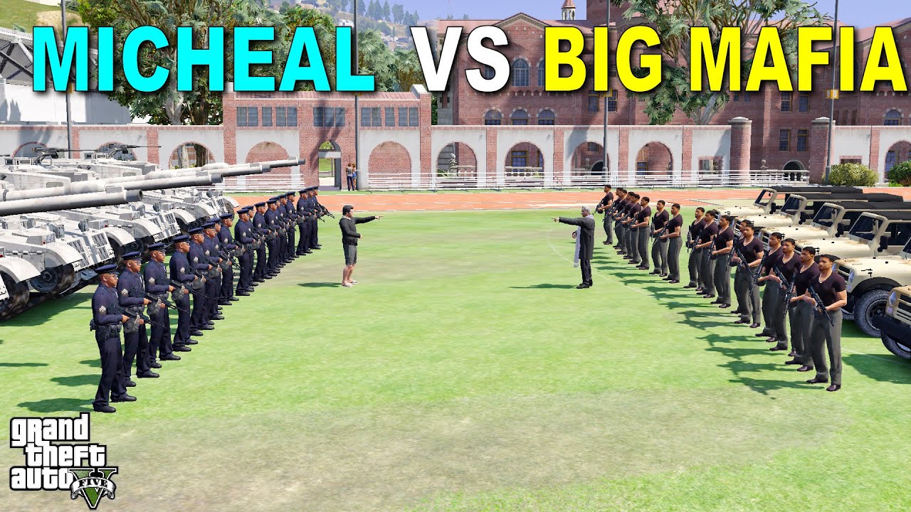 THE BIGGEST WAR || MICHEAL VS BIG MAFIA - YouTube