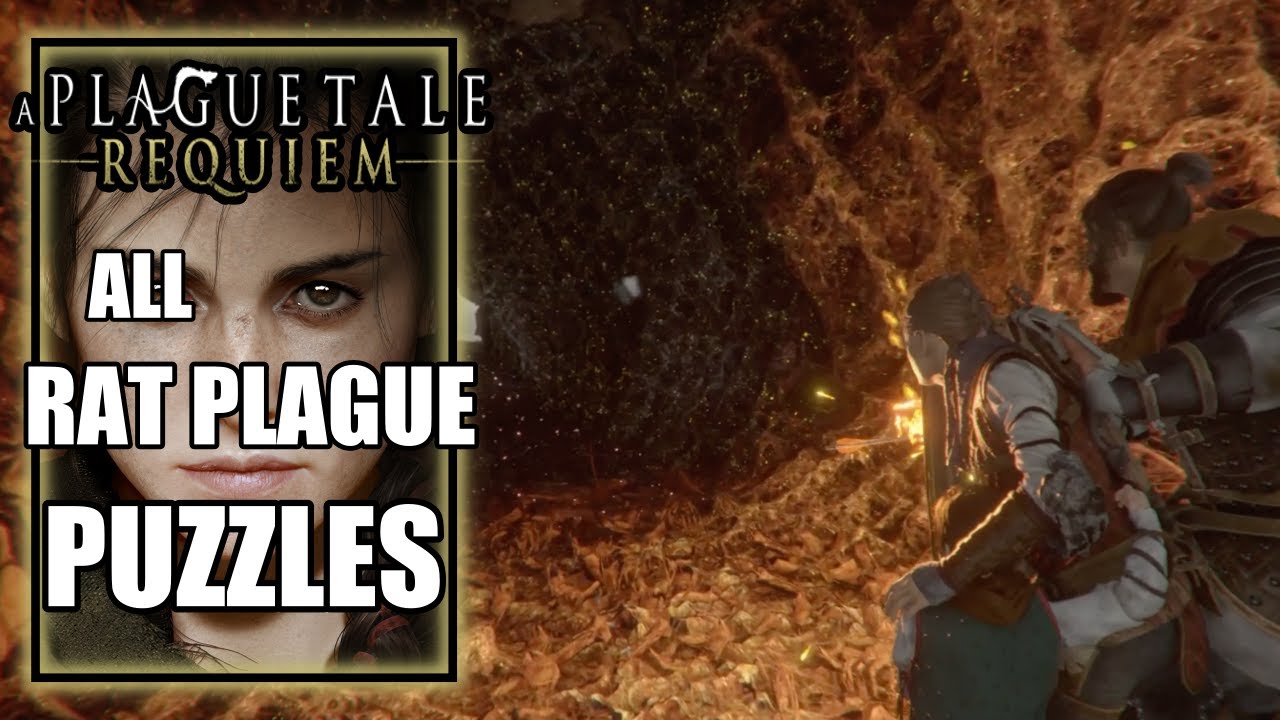 A Plague Tale Requiem - All Rat Plague Puzzles - YouTube