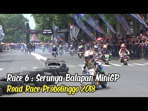 Race 6 : Balapan Seru MiniGP Bondowoso Road Race 2018
