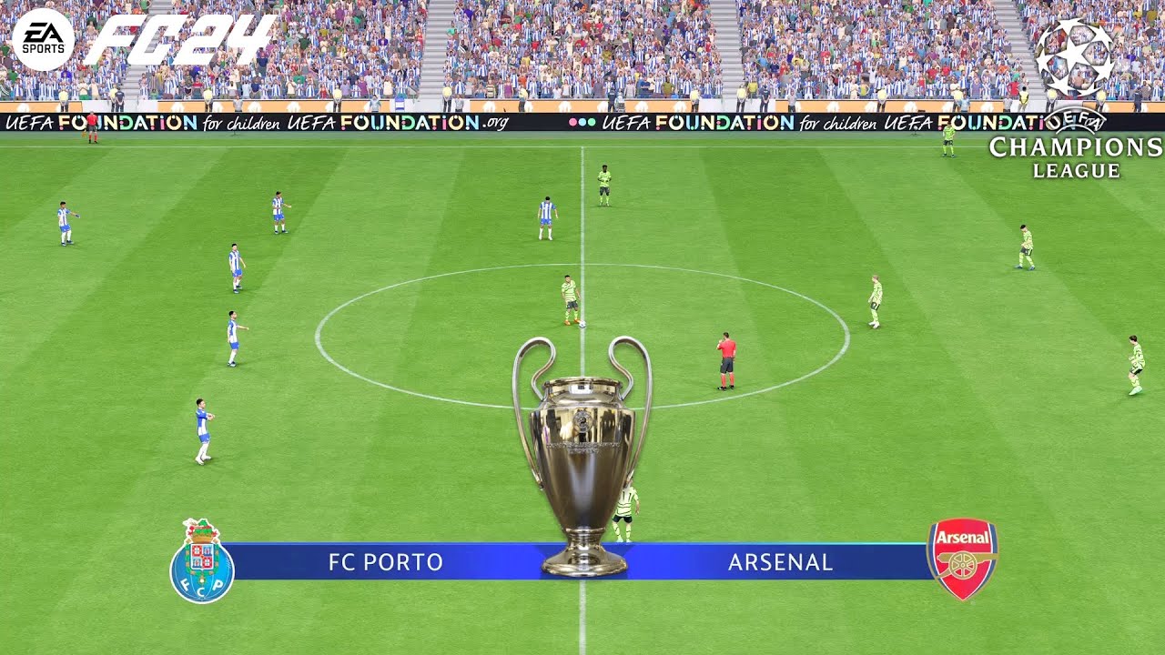FC 24 | FC Porto vs Arsenal - UEFA Champions League UCL - PS5™ Gameplay ...