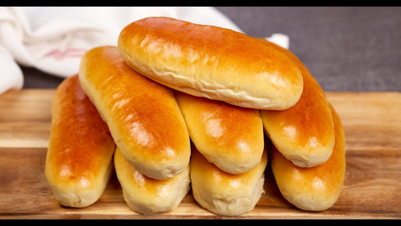 Hot dog buns: the secret to make them perfect! - YouTube