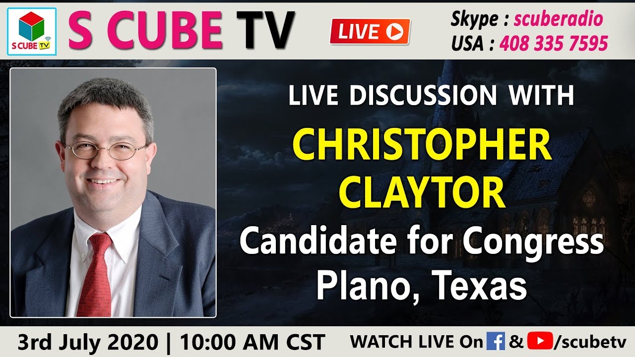 Discussion with Christopher Claytor - Candidate for Congress ...