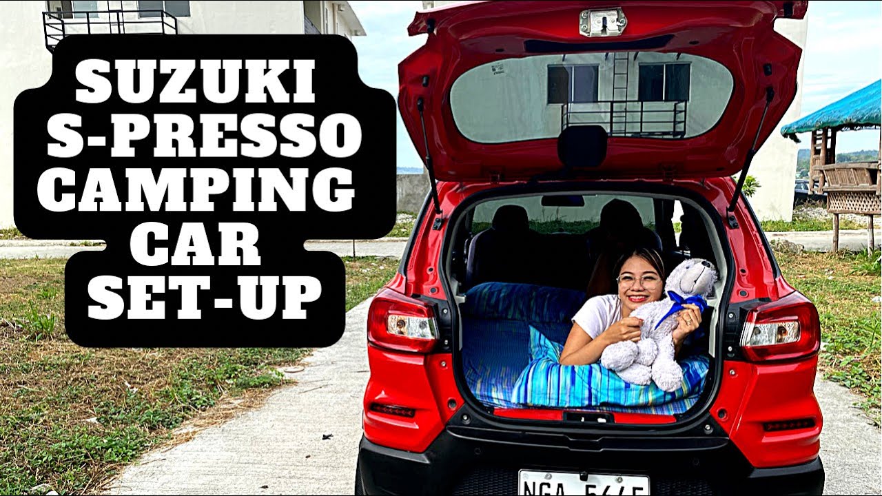 SUZUKI S-PRESSO CAMPING CAR SET-UP - YouTube