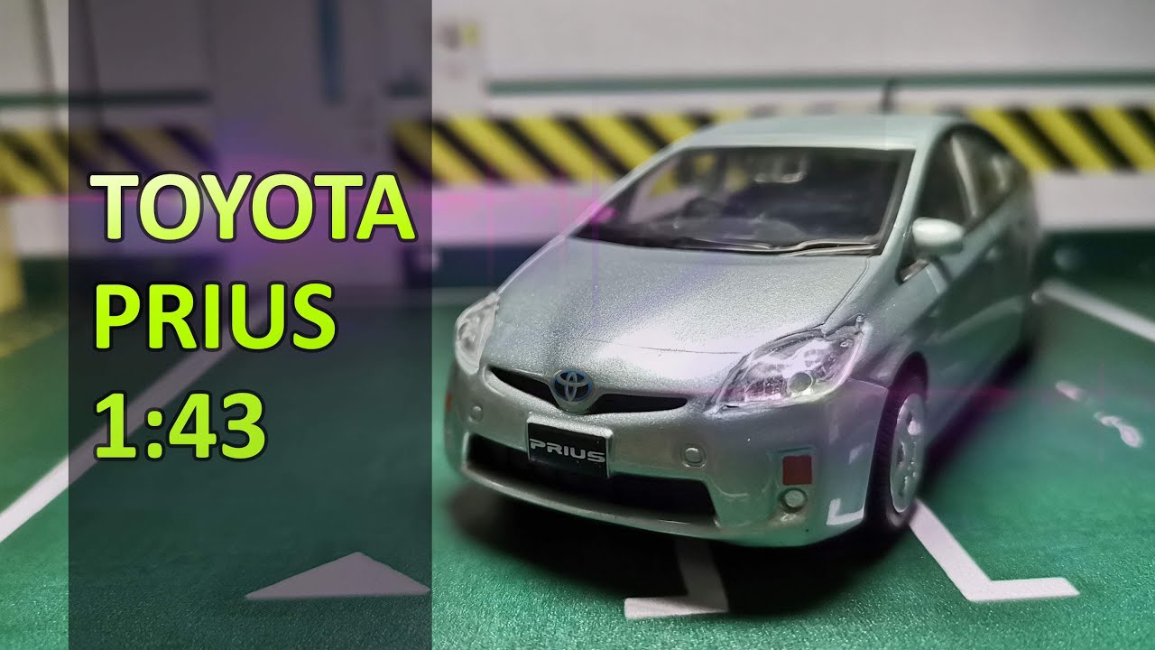 Toyota Prius 1:43 Diecast Scale Model Vehicle Unboxing Video | Model ...