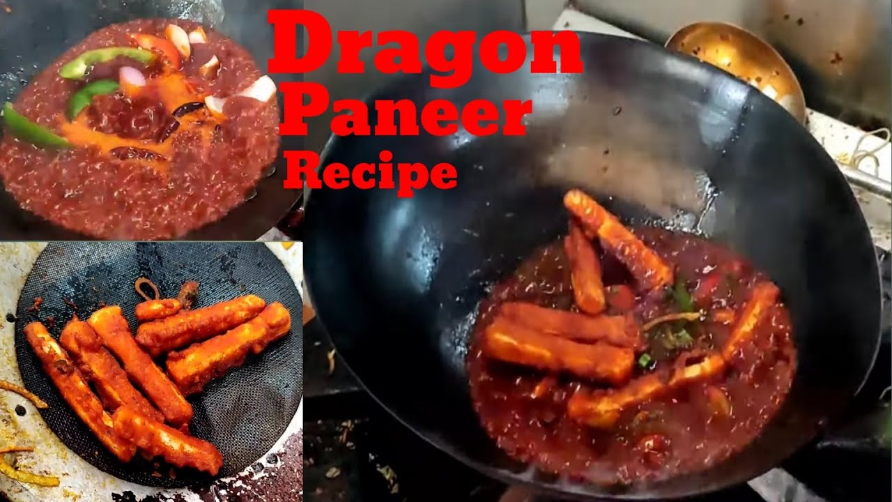 Dragon Paneer Recipe|Chinese Starter|How to make dragon paneer|chilly ...