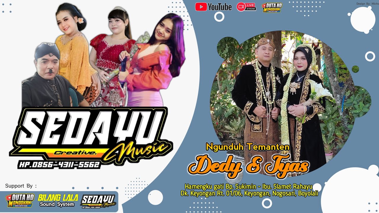 Live SEDAYU MUSIC//BIANG LALA AUDIO//DUTA HD MONDOKAN Keyongan Nogosari ...