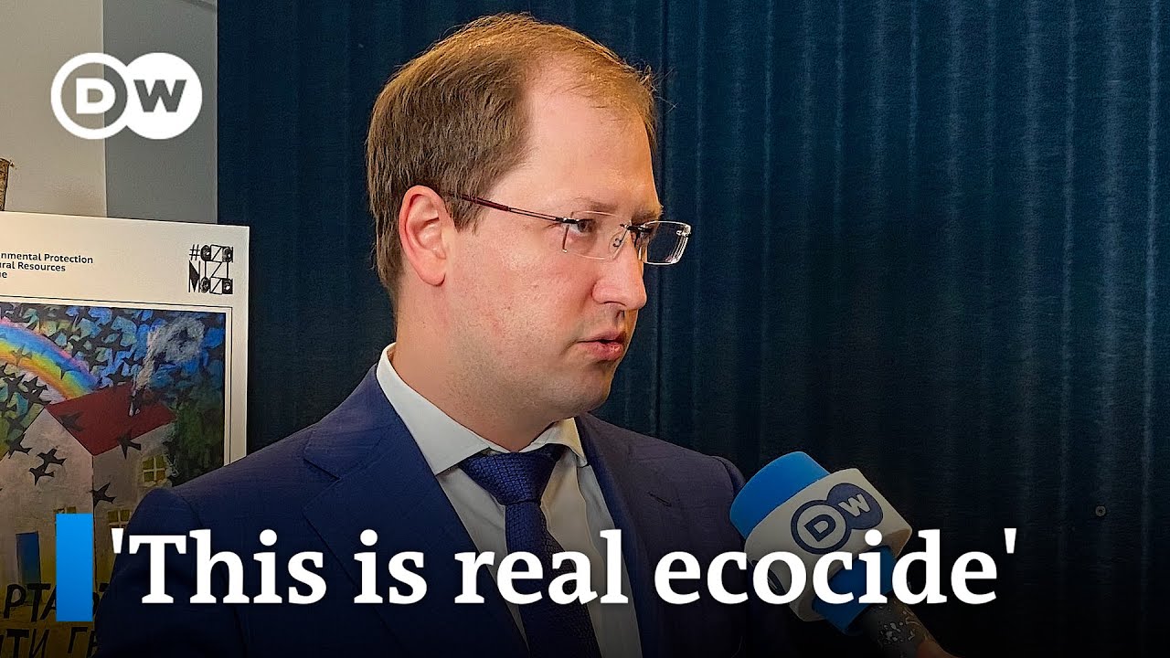 Minister: Part of Ukraine’s nature ‘lost forever’ | DW Interview - YouTube