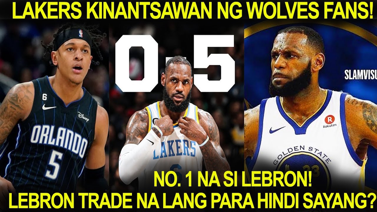 Lebron to Golden State Warriors? number 1 na si Lebron Lakers 0-5 na ...