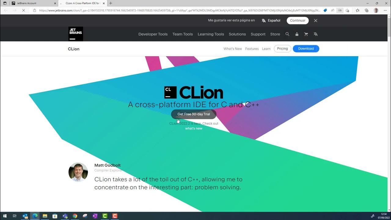 Cómo instalar CLion - YouTube