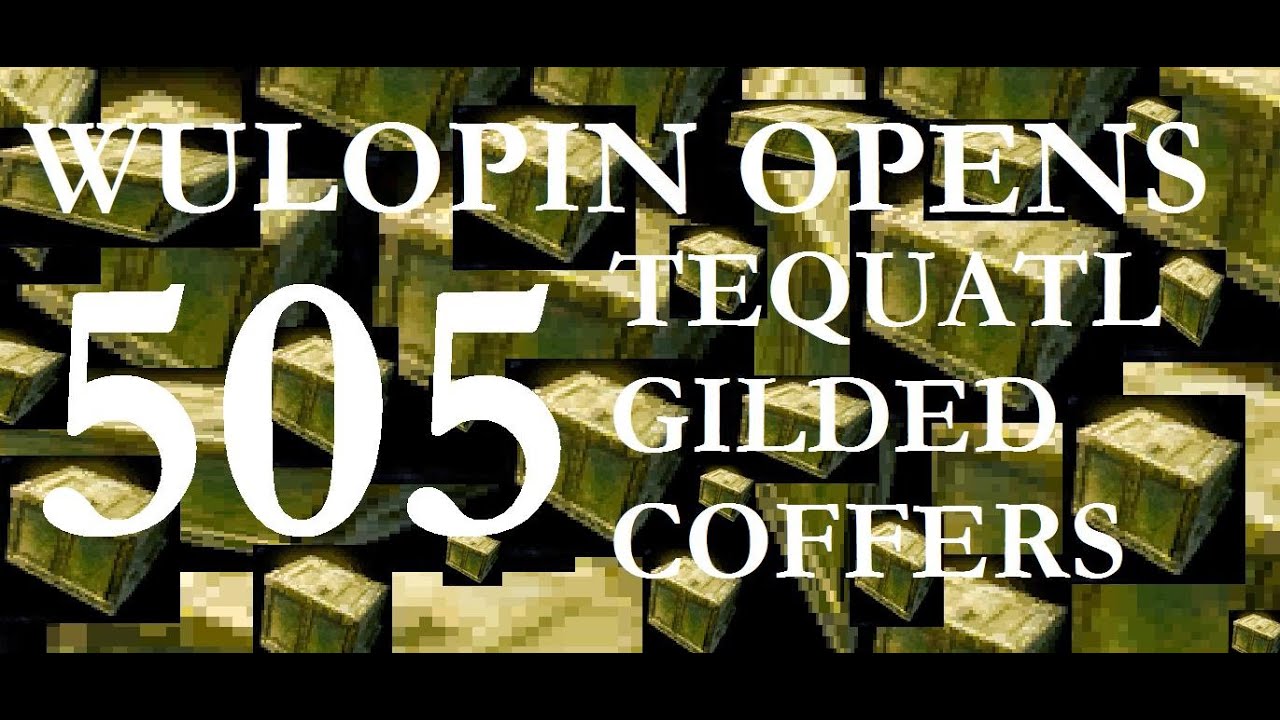 Guild Wars 2 - Opening 505 Exotic Gilded Coffers!! - YouTube