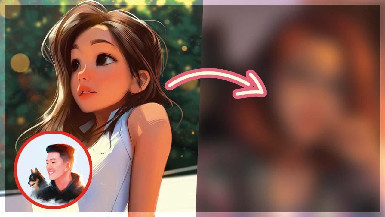 I try to paint in SamDoesArt style! - YouTube